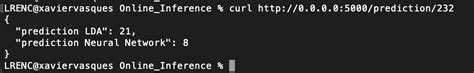 machine learning prediction in real time using docker and