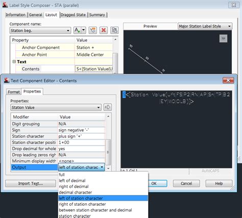 solved alignment labels autodesk community
