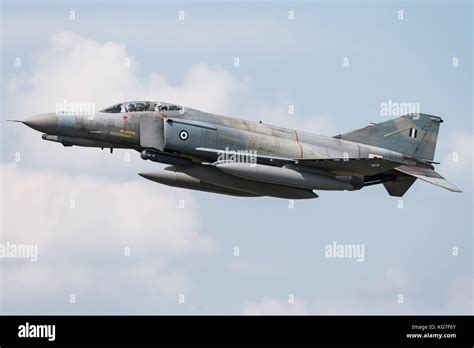 The Mcdonnell Douglas F 4 Phantom Ii Fighter Jet Of The Hellenic Air