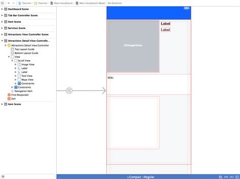 ios xcode 6 view controller showing blank screen with autolayout