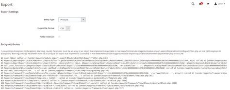 warning count parameter must be an array or an object that