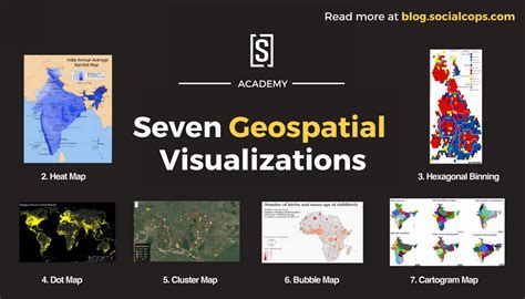 7 types of geospatial visualization heat map