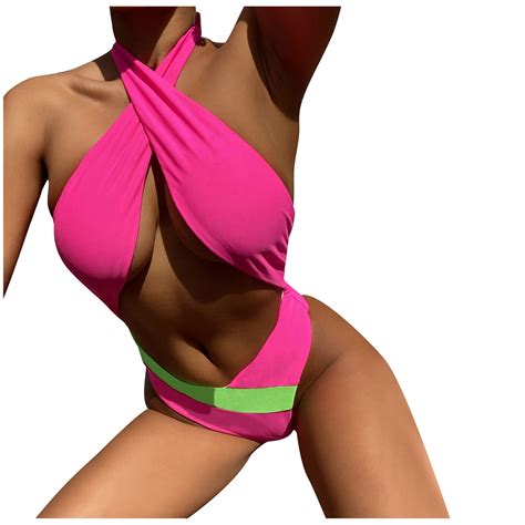 Qleicom Womens Swimsuits Tummy Control Plus Size Swimsuit Coverup