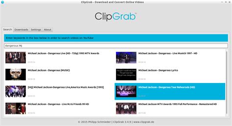 clipgrab a friendly downloader and converter for youtube