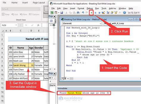 excel vba break while loop 4 unique ways
