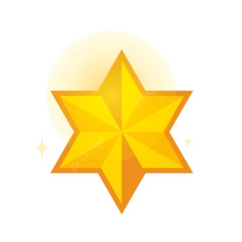 Sticker Star Geometry Yellow Starlight Sticker Stars Geometry Yellow