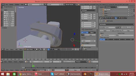 modifiers how to get unity3d to work with curve on tank track