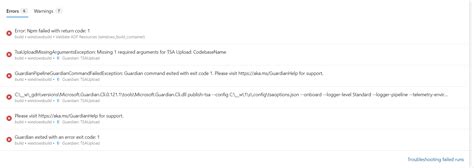 ado adf build pipeline is failing due to npm issue microsoft qanda