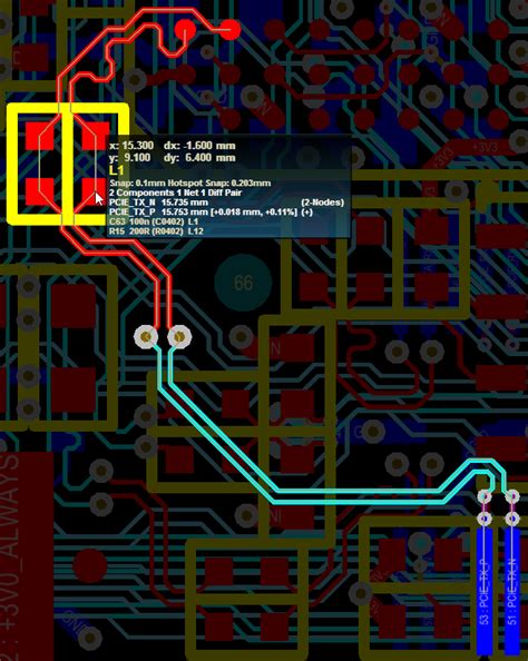 Interactively Routing A Differential Pair On A Pcb In Altium Designer