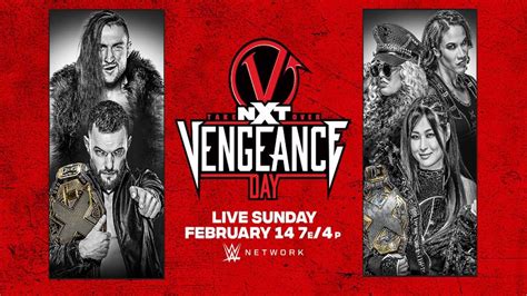Wwe Nxt Takeover Vengeance Day 2021 Full Show Youtube