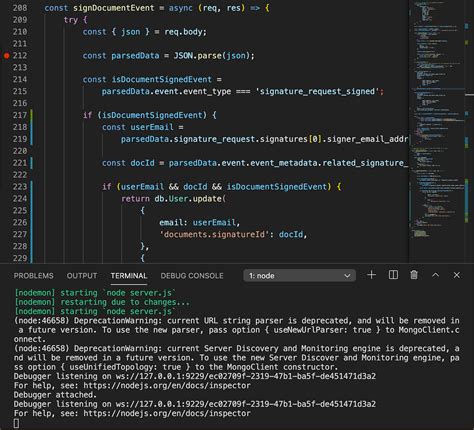 debugging nodejs services using breakpoints in vs code by brian