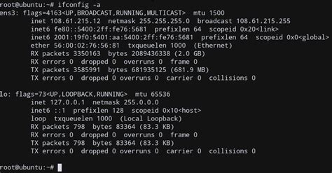 linux ifconfig command linuxfordevices