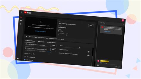 how to set up a youtube live stream