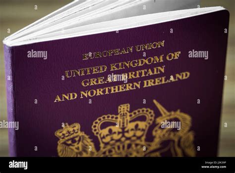 Passport Of The United Kingdom Of Great Britain And Northern Ireland