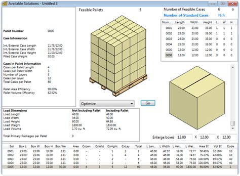 quick pallet maker examples packaging software