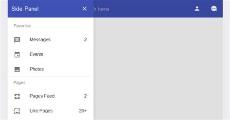 angular material template
