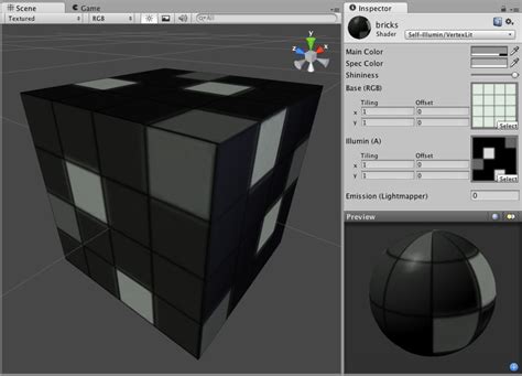 unity manual self illuminated vertex lit