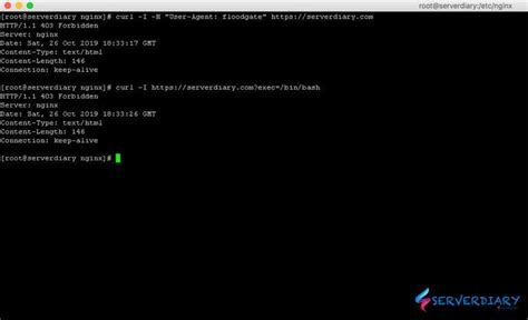 How To Install And Configure Nginx Modsecurity On Centos 7 Serverdiary