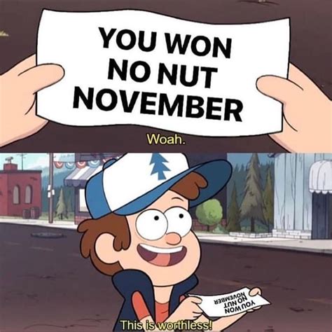Pin On 10 Hilarious No Nut November Memes