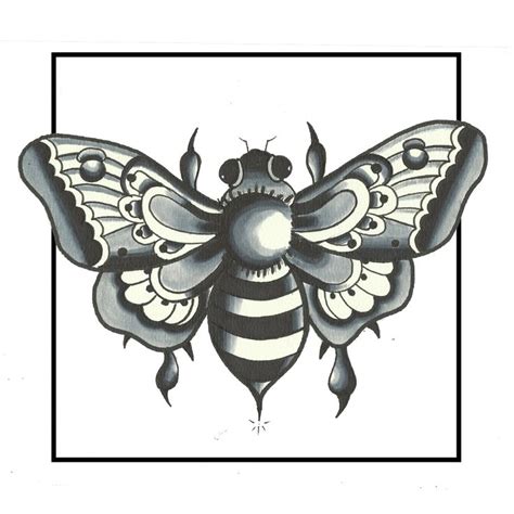 Float Like A Butterfly Sting Like A Bee Traditional Butterfly Bee