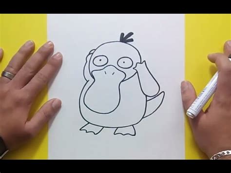 How To Draw Psyduck Step By Step Pokemon How To Draw Psyduck Pokemon