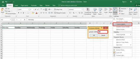 create calendar in excel in just 5 mins【how to make and interact with