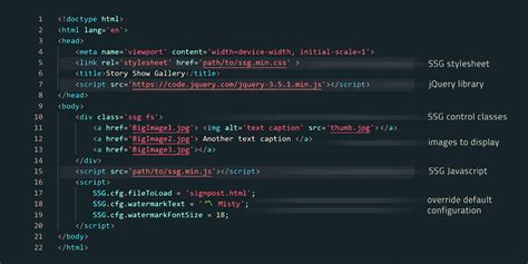 ssg vertical javascript and react gallery optimized for smartphones