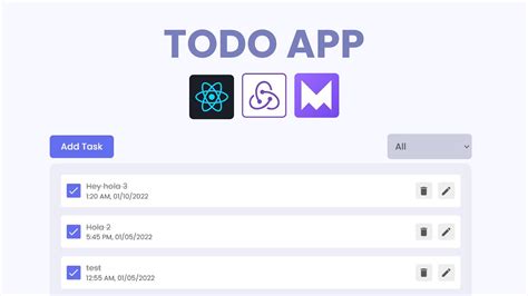 a complete react todo app using react redux framer motion youtube