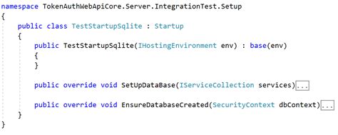 asp core web api integration testing using inmemory