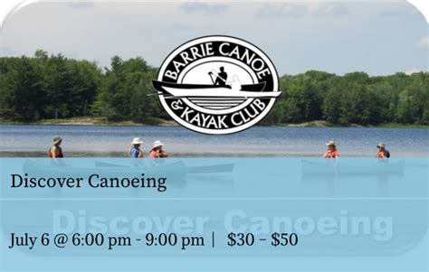 Barrie Canoe And Kayak Club Home Facebook