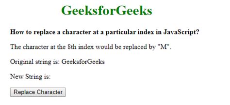 36 javascript replace from index javascript nerd answer