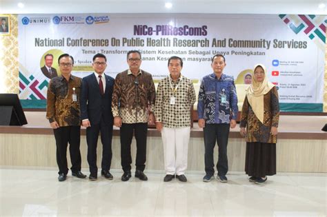 Fkm Unimus Gelar Seminar Nasional Transformasi System Kesehatan Sebagai
