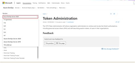 access security area azure devops server on premise via rest stack