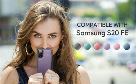 Vinich Funda Para Samsung Galaxy S20 Fe Con Tarjetero Para Samsung
