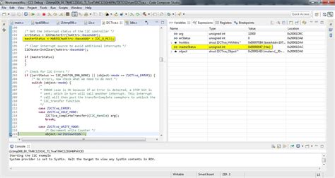 rtos tm4c123gh6pm run i2ctmp006 ek example and i2c clock be pulled low
