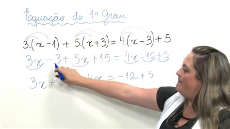 Equação De 1º Grau Com Propriedade Distributiva Youtube