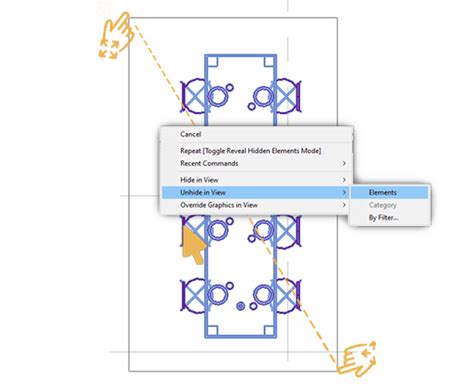 4 ways to unhide in revit elements interface mashyo