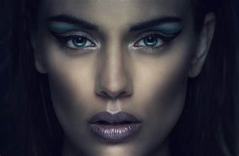 Face Black Women Monochrome Model Portrait Makeup Photography