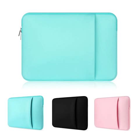 Fashion Zipper Laptop Notebook Sleeve Case Bag Cover For Macbook Air