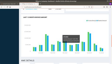javascript in morris bar chart all label is not showing but when i
