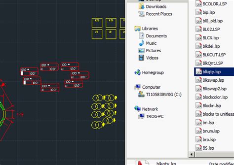 autolisp block count with a table autocad tips
