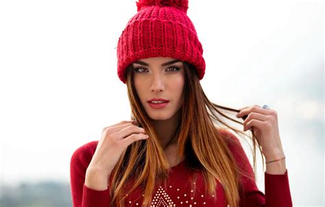 Wallpaper Girl Long Hair Brown Hair Brown Eyes Photo Photographer