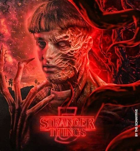 Stranger Things Season 5 Poster Cosas Más Extrañas Stranger Things