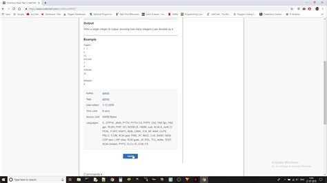codechef beginner s problems enormous input test intest youtube