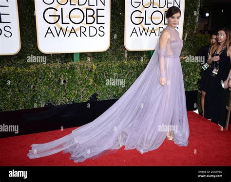 Hailee Steinfeld Attends The 74th Annual Golden Globe Awards At The