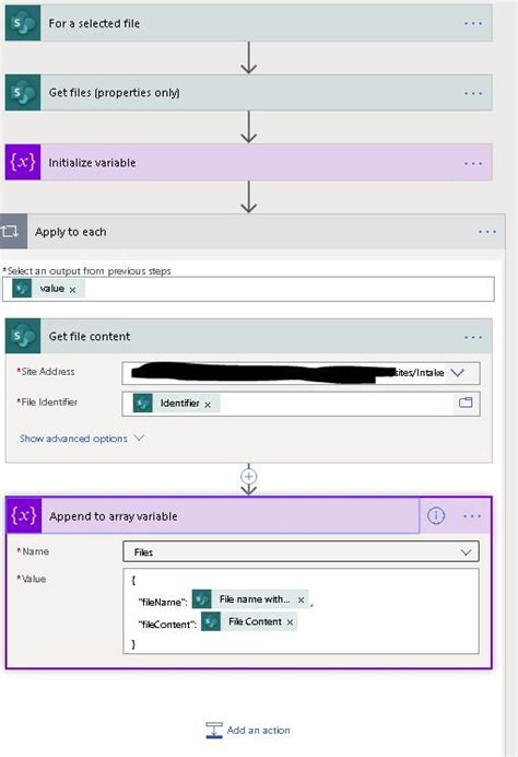 solved attach multiple sharepoint files to a single email