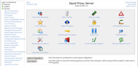 configuracion squid webmin pdf
