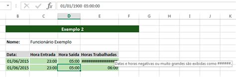 trabalhando com horas no excel minhas planilhas
