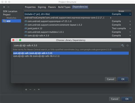 integrate sdk into application dji mobile sdk documentation