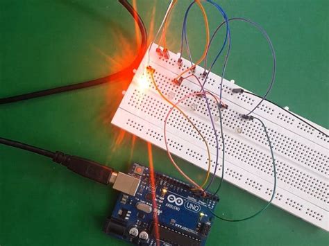 led chaser arduino project hub
